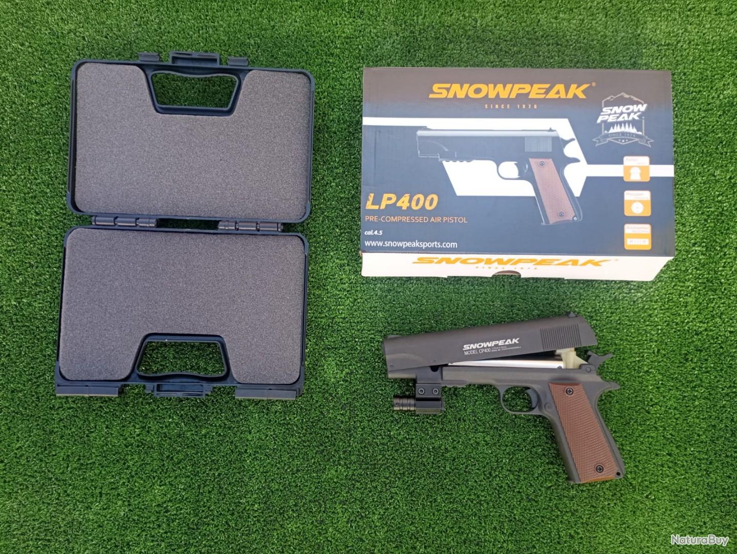 Pistolet PCP à Pompage LP400 Artemis Cal. 4,5 mm , 95 m/seg. 312 Fps ...