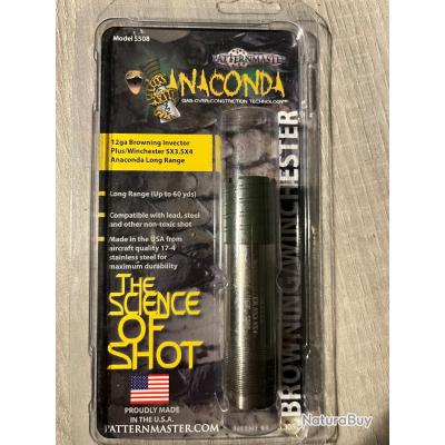 Choke patternmaster anaconda long range invector plus cal.12 l'on ...