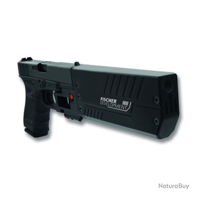 MODERATEUR DE SON POUR PISTOLET FD917 COMPACT NOIR Glock 17 Gen 3 & 4 ...