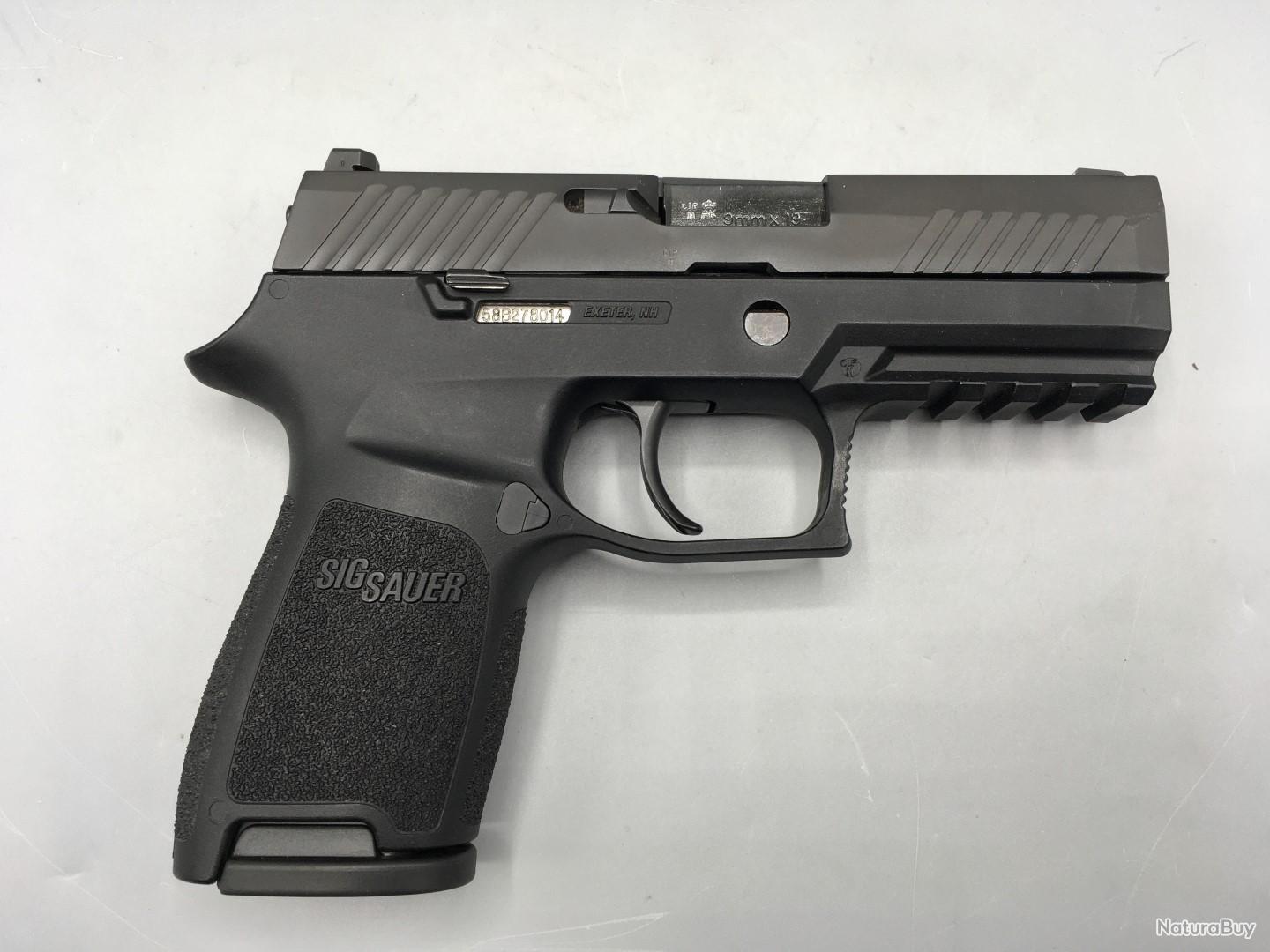 Sig Sauer p320 compact nitron® Noir c/9mm - 15 cps d'occasion ...