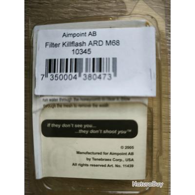Aimpoint Killflash model 68 - Pièces détachées et accessoires de points ...