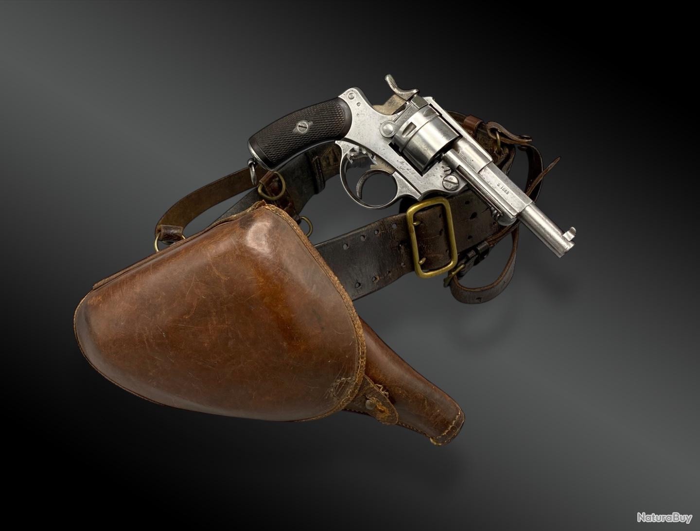 Revolver Réglementaire Modèle 1873, Avec étui « Jambon » Et Ceinture ...