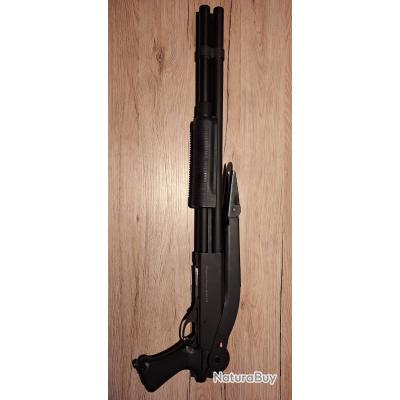 Replique airsoft Wingmaster shogun modèle 870 métal - Fusils à pompe ...