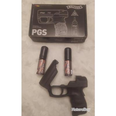 Lot Défense PGS Walther prosecur + Thunder stick TS50 Cal 50 - Pistolet ...