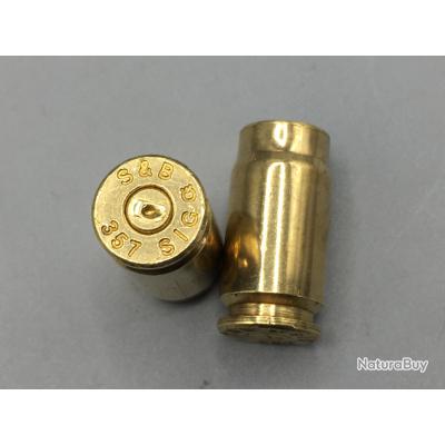 70 DOUILLES SB 357 SIG tirée 1 fois - Etuis et douilles de Catégorie B ...