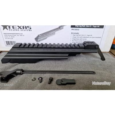 AK 47 Capot TEXAS WEAPEN SYSTEMS USA zastava complet rare compatible ...