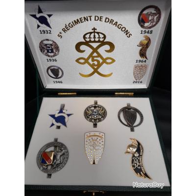 Reproduction insignes historiques - 5e régiment de dragons (édition ...
