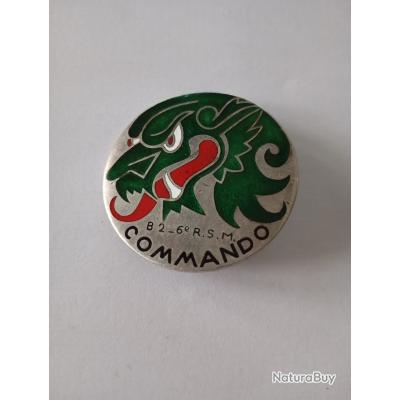 INSIGNE 6° RÉGIMENT DE SPAHIS MAROCAINS, COMMANDO B2, INDOCHINE - Insignes - Pucelles ...