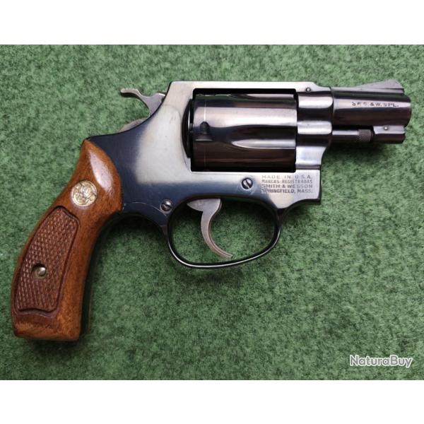 Revolver double action SMITH & WESSON modèle 36 - Calibre .38 Special ...