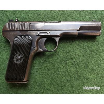 Pistolet TOKAREV TT-30 - Fabrication Russe 1935 - Calibre 7,62 x 25 ...