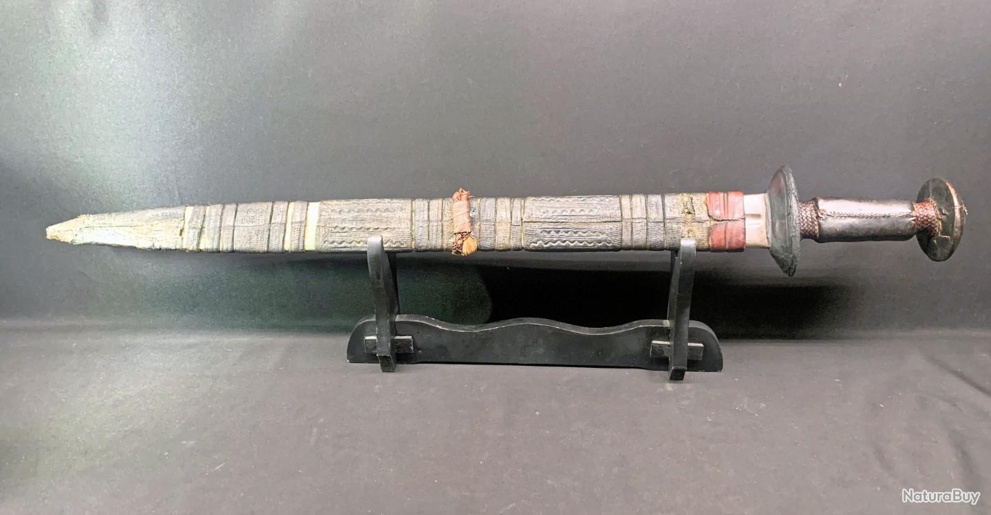 SUPERBE SABRE AFRICAIN ETHNIE TOMA, XIX° SIECLE, AFRIQUE DE L'OUEST ...