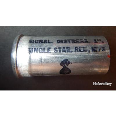 Rare - Fusée de détresse US NAVY - US AIR FORCE WW2 1'' Single star red ...