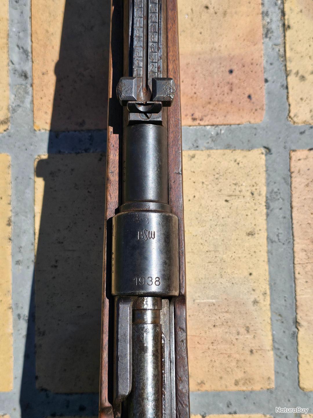 Mauser k98k BSW en calibre d'origine 8x57 js - Armes réglementaires en calibre d'origine après ...