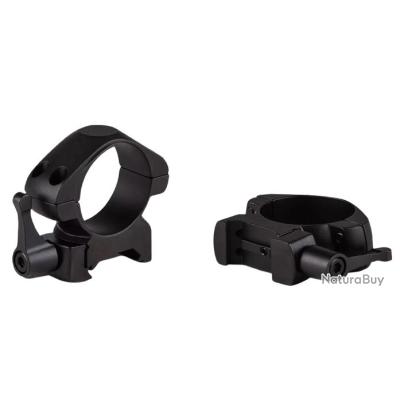 MONTAGE QR KONUS POUR RAIL WEAVER/PICATINNY DIAM 30 MM BAS - Colliers pour montage amovible et ...