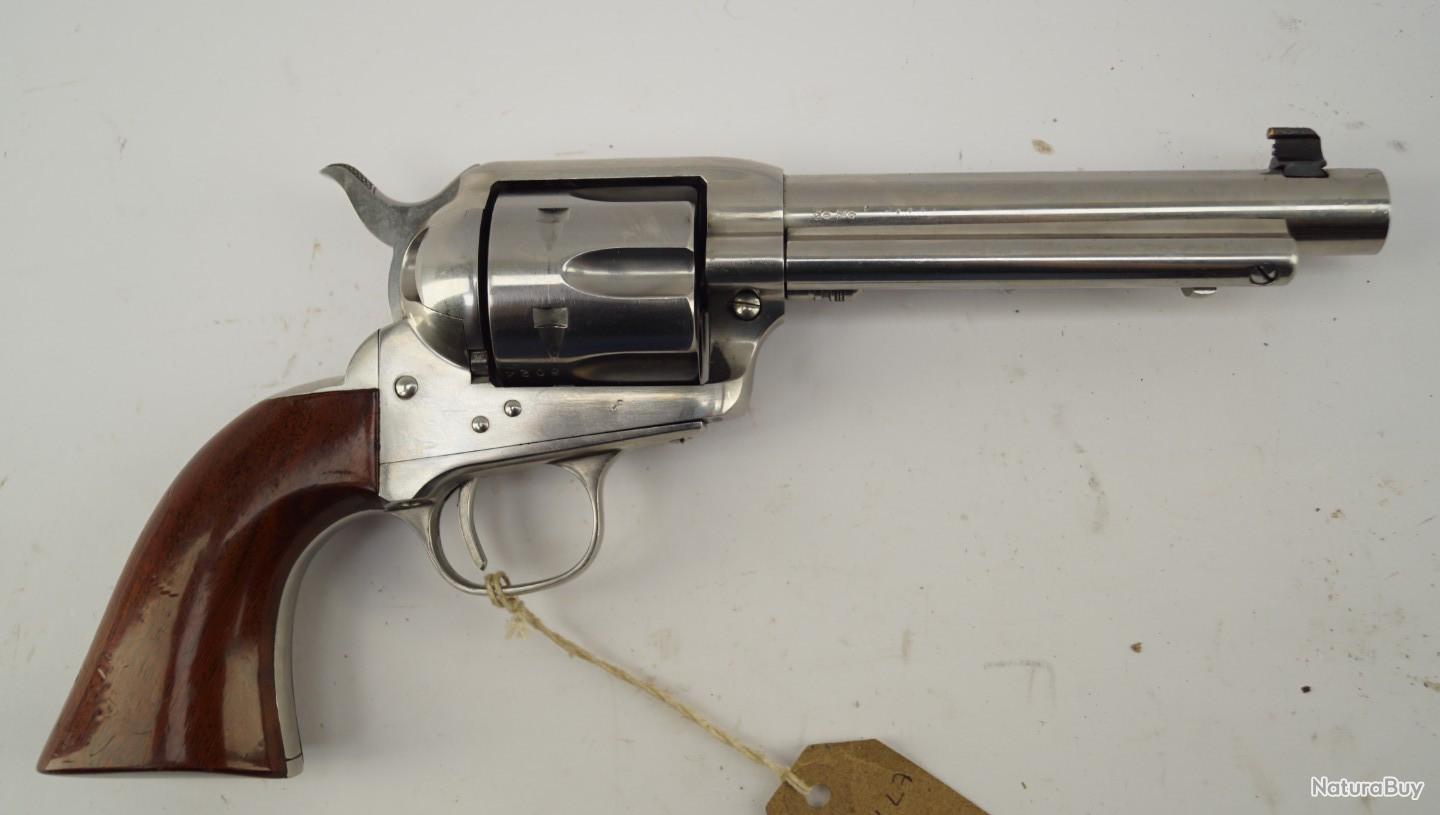 Revolver Uberti modèle 1873 cal 45LC 6" 1€ sans prix de réserve ...