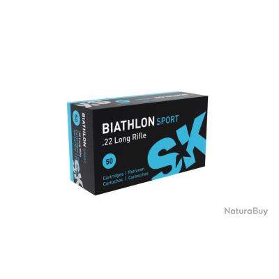 SK 22 LR BIATHLON SPORT - .22 Long Rifle - lot de 500 - Munitions ...