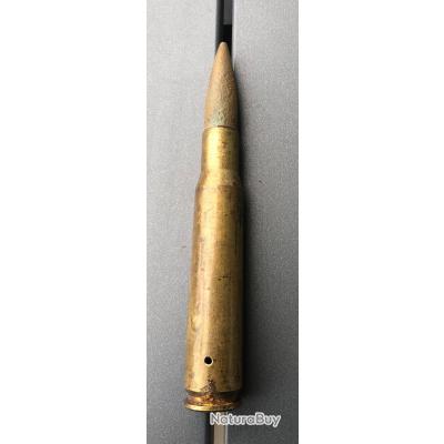 12,7X99 CAL 50 BMG US WW2 1944 NEUTRALISÉE L C 44 - Munitions neutralisées (13416560)
