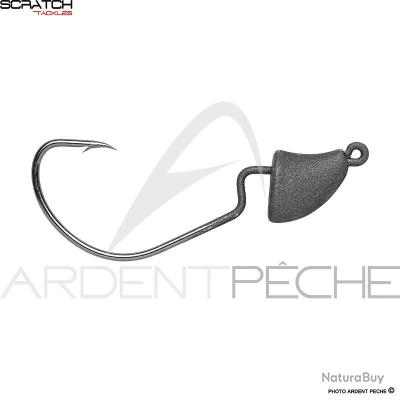 Tête plombée SCRATCH TACKLE Finess nose jig head H1/0 2.5g - Têtes ...