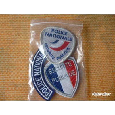 Insignes / badges police nationale - sécurité publique Française ...