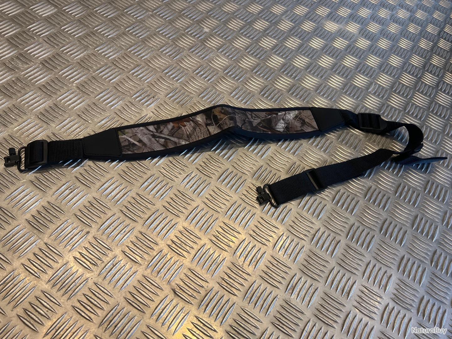 Sangle a bandouliere fusil carabine de chasse rembouree amovible avec 2 ...