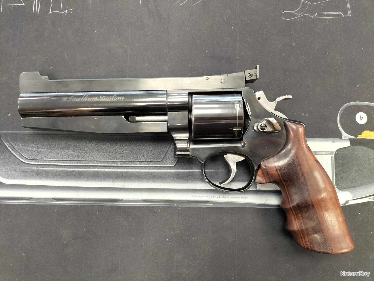 Revolver Faulkner custom sur base Smith & Wesson model 29 cal 44mag ...