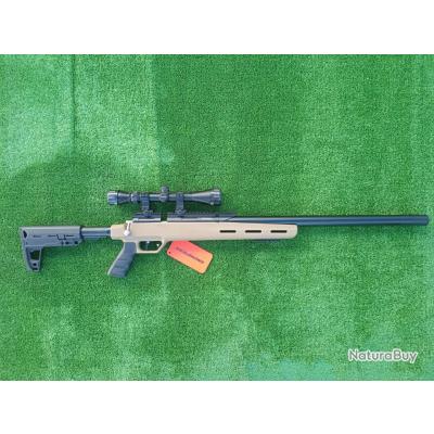 PACK 14 Carabine PCP SNOWPEAK M30C 6,35 mm 19,9 J. + Lunette 4 x 32 ...