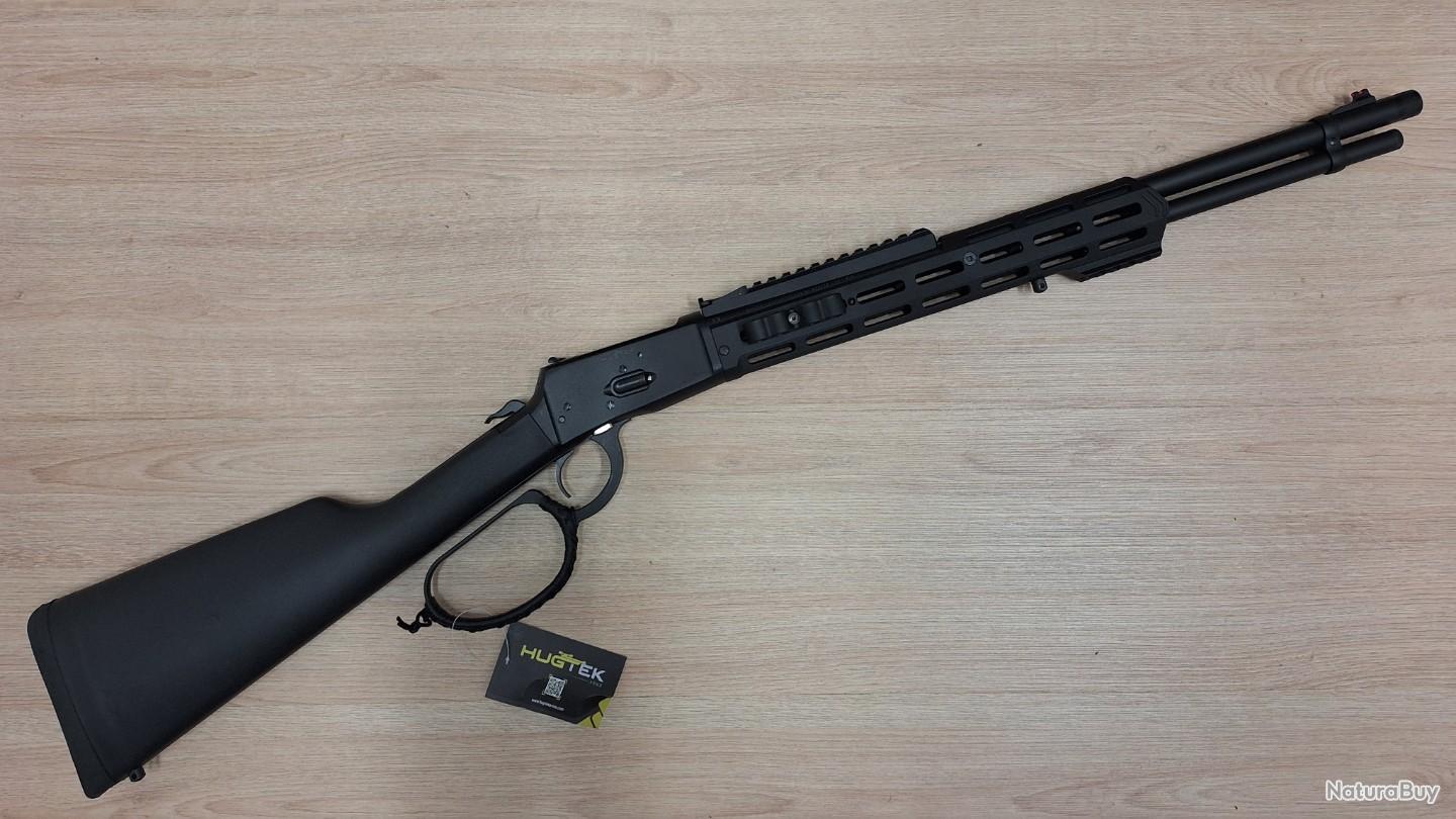 Carabine à levier sous garde HUGTEK LVR SSXB noir synthétique en 357 ...