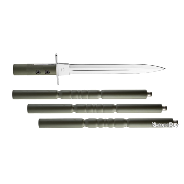 ÉPIEU LANCE DÉMONTABLE PROFESSIONNEL LAME DE 7MM TRÈS RÉSISTANTE AVEC ...