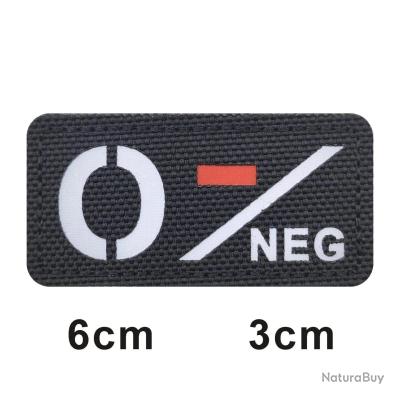 Patch 3D groupe sanguin A+B+O+AB+ FCMAS - 687 - Ecussons - Patch ...