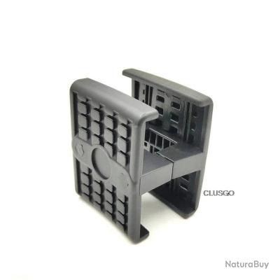 Airsoft MP5 Mag Coupler Double Magazine Parallel Connector Clamp Dual ...
