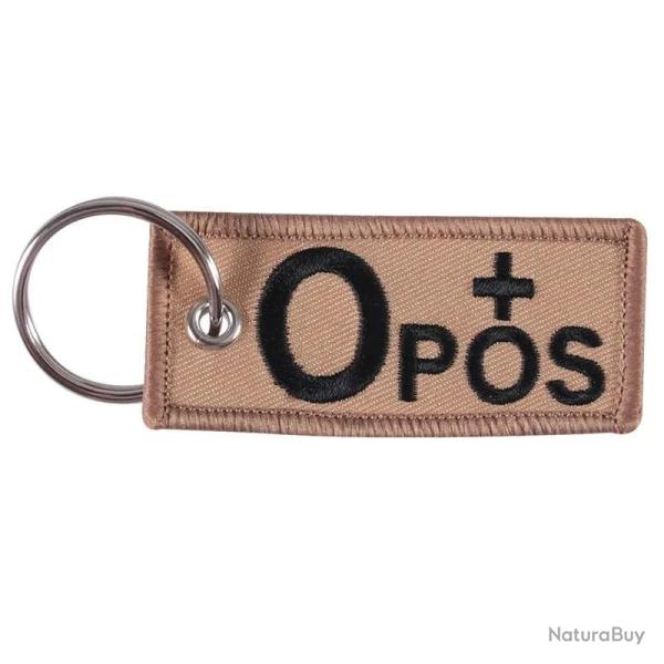 Fashion Blood Type Keychains Chapter A+B+AB+O+ Front POS Negative NEG ...