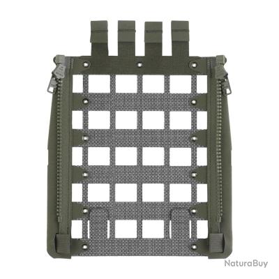 Tactical FCPC V5 Vest MOLLE Back Panel Holder Zipper Mount Lightweight ...