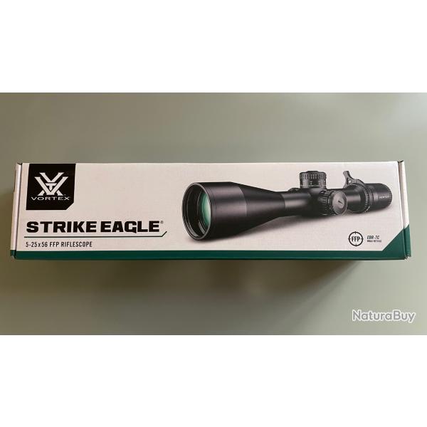VORTEX STRIKE EAGLE 5-25 x 56 EBR-7C MRAD + Collier Vortex Pro Séries ...