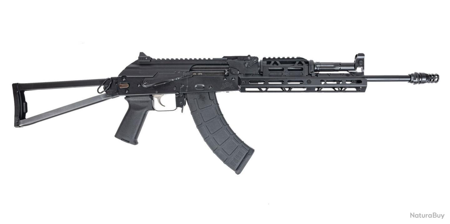 Carabine PSAK-47 GF4 Triangle Folding Rifle with JL Billet Long Rail ...