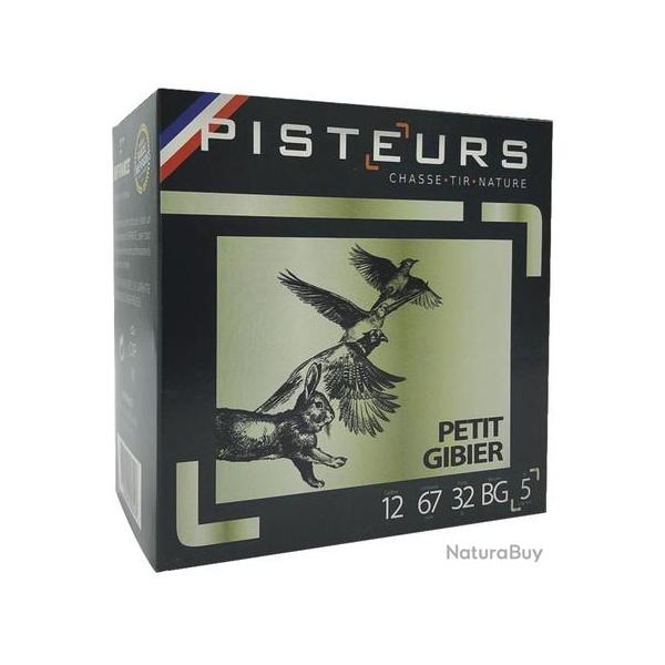 CAL 12/67 - PETIT GIBIER - PISTEURS 10 - Cartouches calibre 12 bourre ...