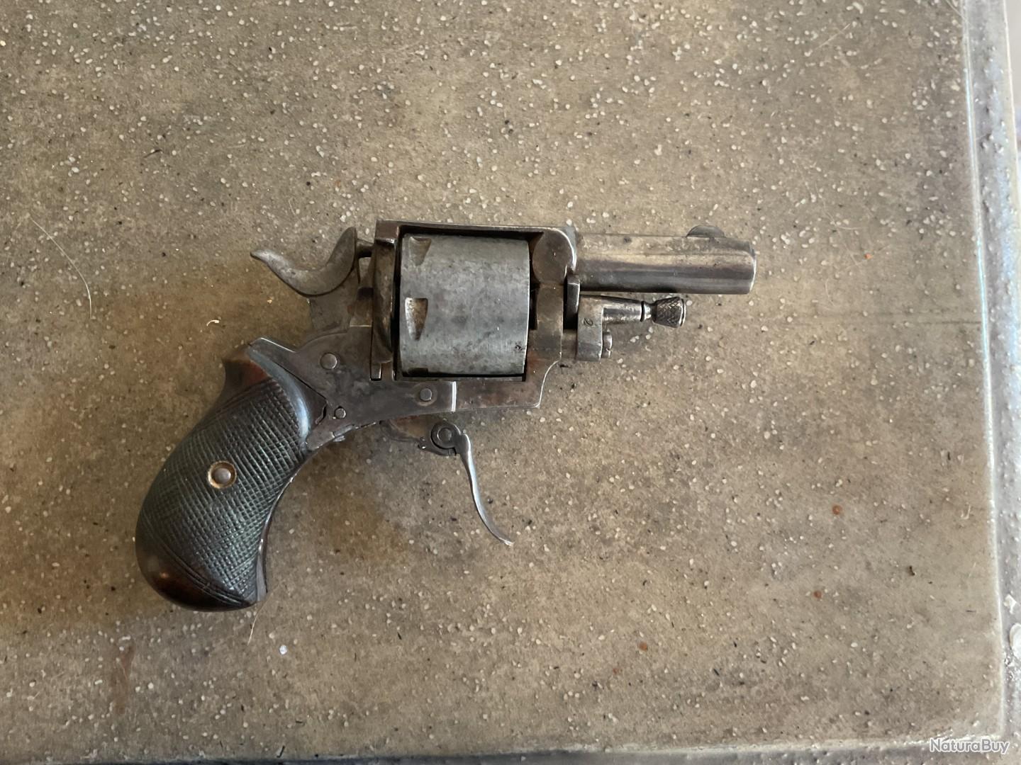 Revolver BRITISH BULLDOG à percussion centrale, 6 coups, production ...