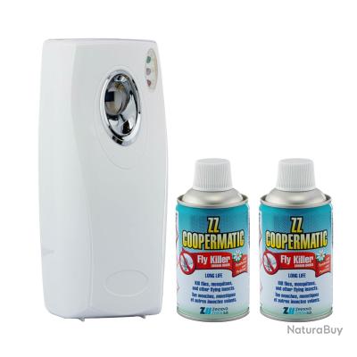 Pack diffuseur insecticide Coopermatic avec 2 recharges incluses ...