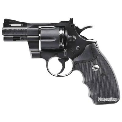 Revolver CO2 Python canon 2.5" bronzé cal.4.5mm 10 cps SA/DA - Revolvers CO2 (13483304)