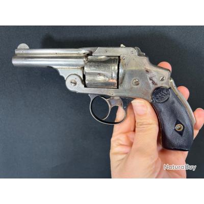 SMITH & WESSON HAMMERLESS cal 38sw - Revolvers (13483912)