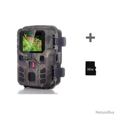 Caméra de chasse et de suivi des sentiers du gibier, 24MP, 1080P, pour ...