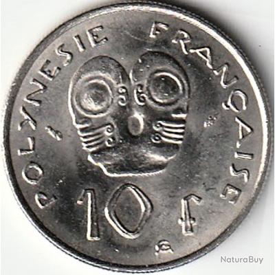 Pièce de Monnaie Polynésie française 10 francs IEOM 1975 - Monnaies ...