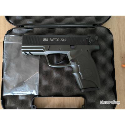ISSC RAPTOR 22LR - Pistolets de Catégorie B (13486942)