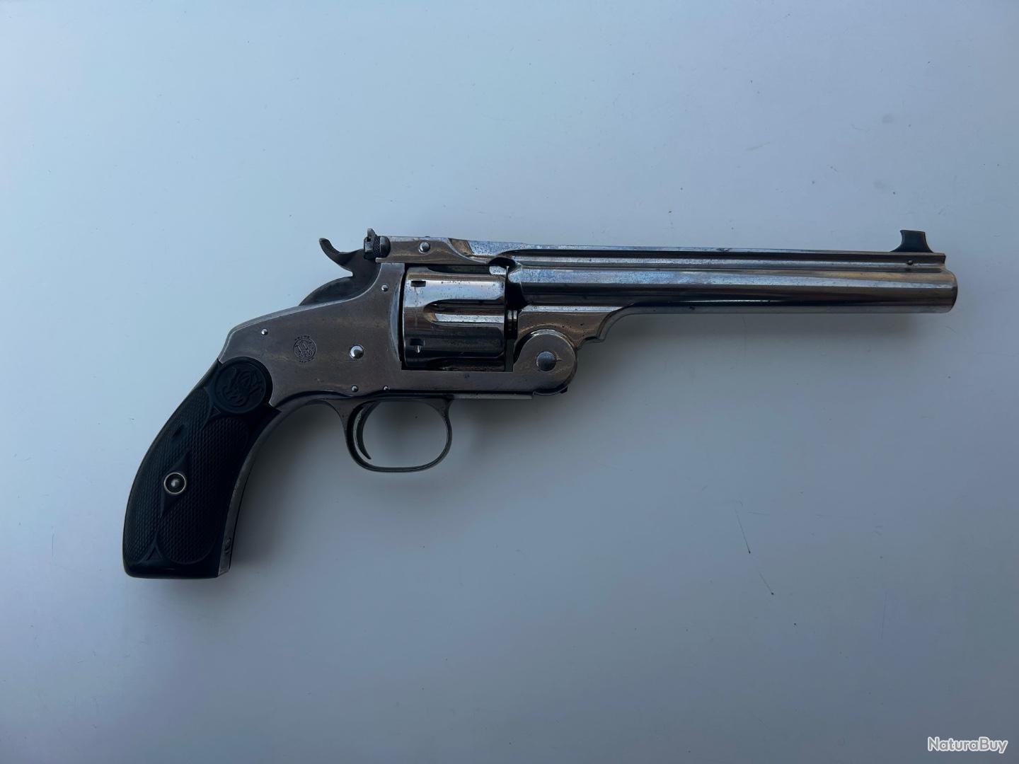 Revolver Smith & Wesson modèle numéro 3 Calibre 44 RUSSIAN - Revolvers ...