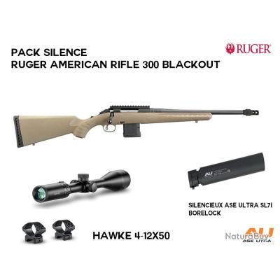 Pack silence RUGER American rifle 300 Blackout Borelock - Carabines à ...