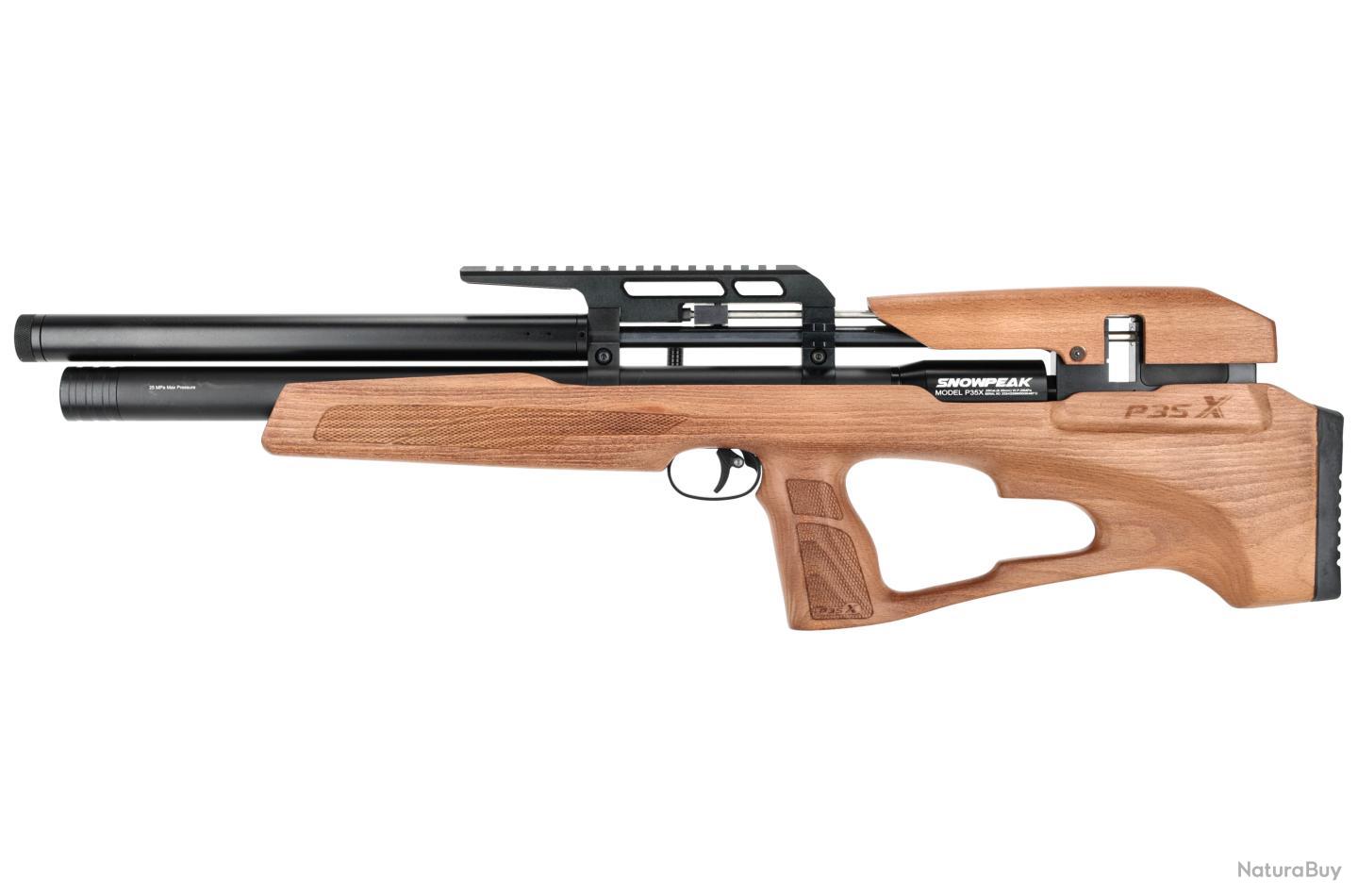 Carabine PCP P35X Snowpeak Calibre 5.5mm / .22 - Carabines PCP et CO2 ...