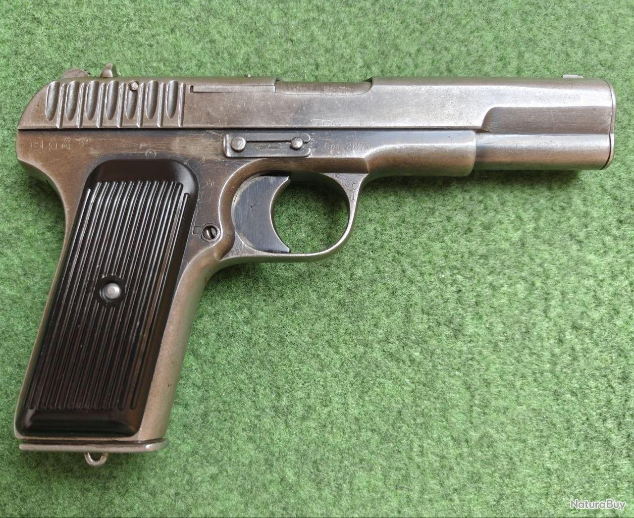 Pistolet TOKAREV TT-30 - Fabrication Russe 1935 - Calibre 7,62 x 25 ...