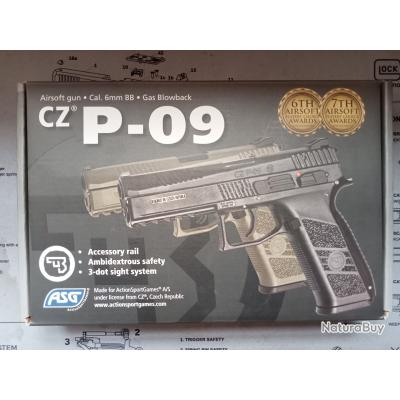 CZ P09 GBB airsoft - Pistolets (13502522)