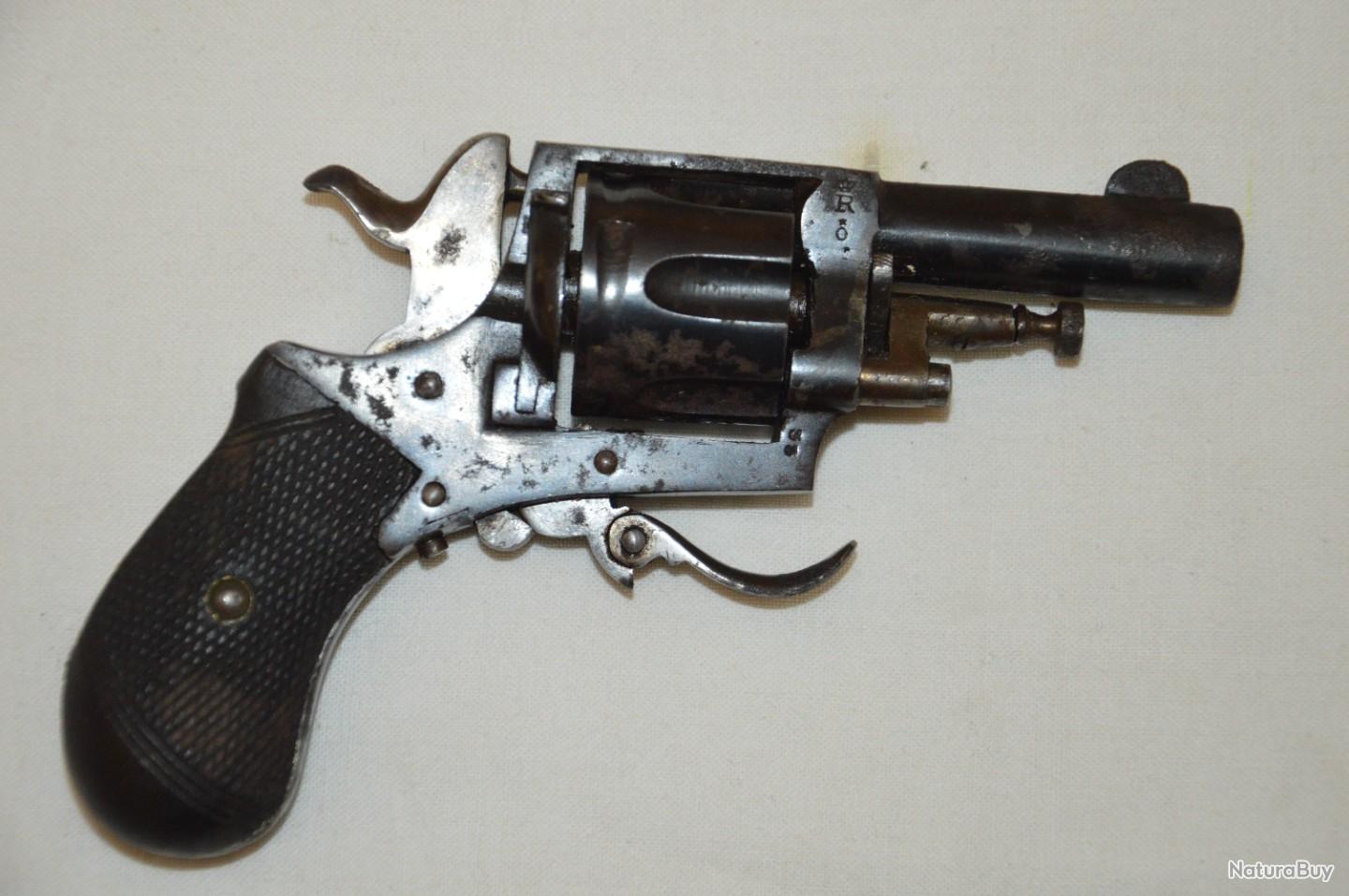 REVOLVER BULL DOG EN CALIBRE 320-FABRICATION ELG - LIEGE-BELGIQUE ...
