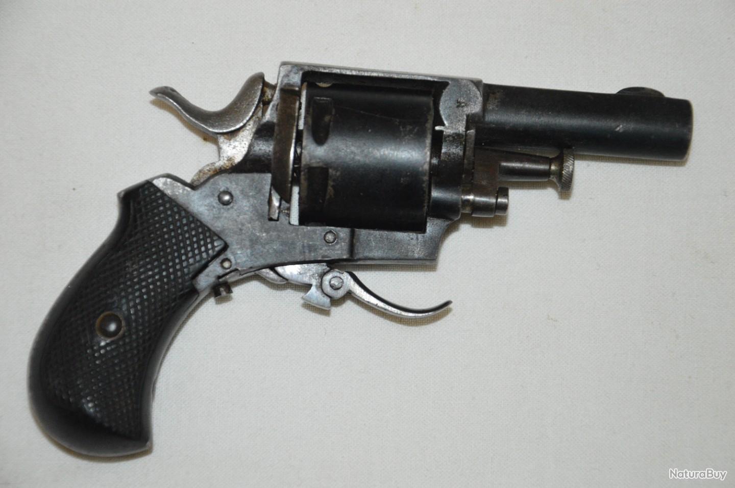 REVOLVER BULL DOG EN CALIBRE 320-FABRICATION ELG - LIEGE-BELGIQUE ...