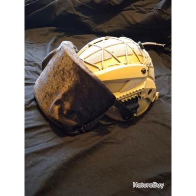 Casque GIGN, Forces spéciales / TC500 avec visière par balle / NIJ 3A ...
